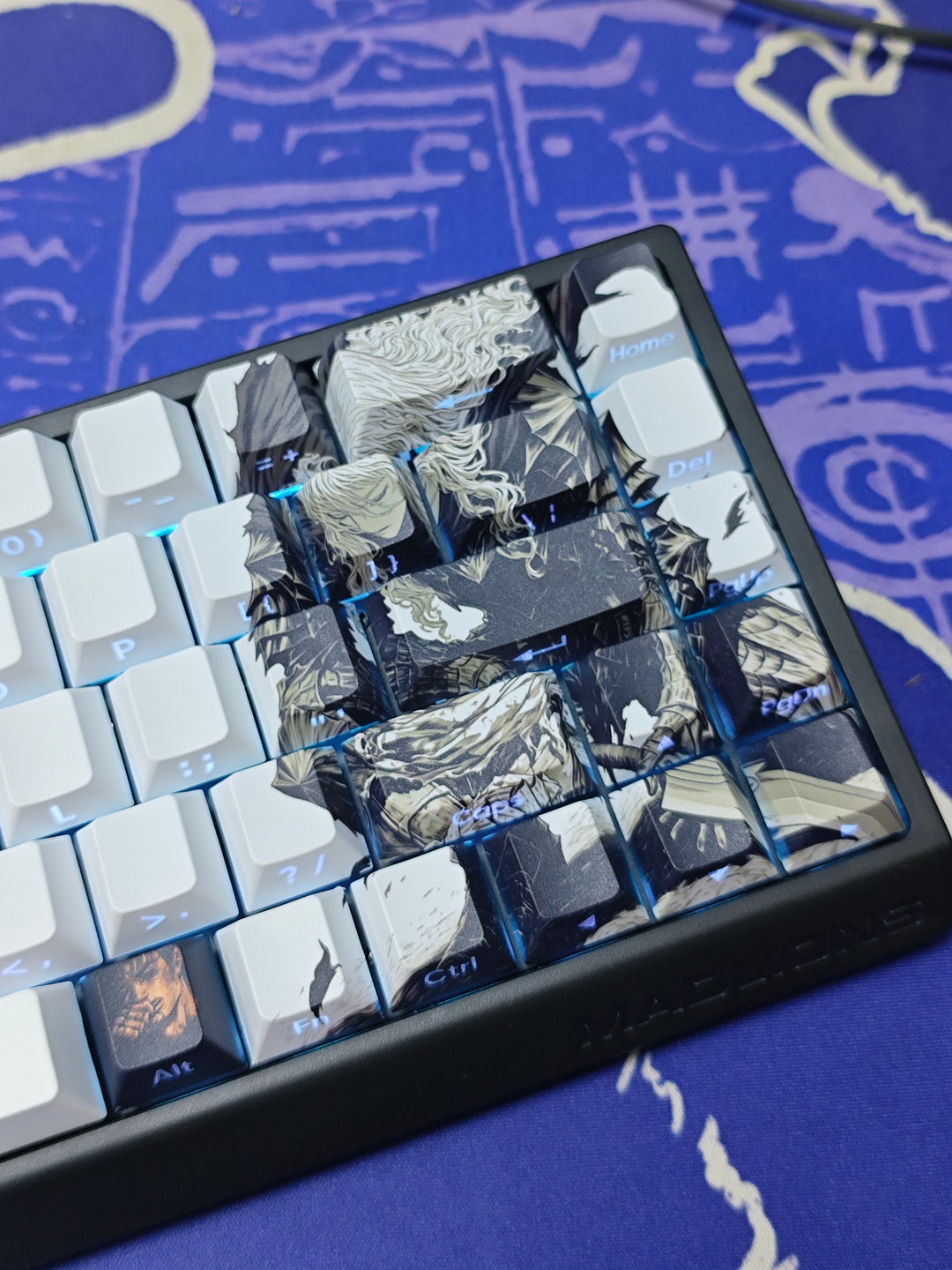 Guts & Griffith - Berserk Manga Keycaps Set – Keyboard Kraft
