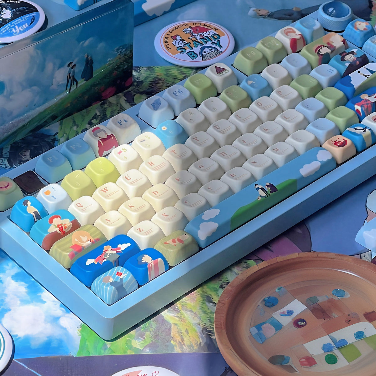 Howl's Moving Castle 143 Keycaps Set – Keyboard Kraft