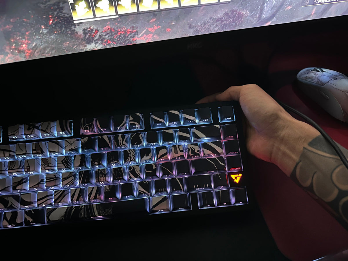 Eren Yeager Founding Titan - Attack On Titan Keycaps Set – Keyboard Kraft