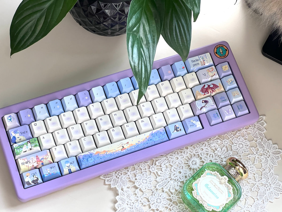 Frieren 144 Keycaps Set – Keyboard Kraft