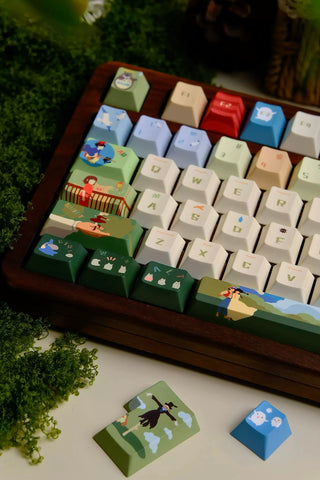 Studio Ghibli Films 144 Keycaps Set – Keyboard Kraft