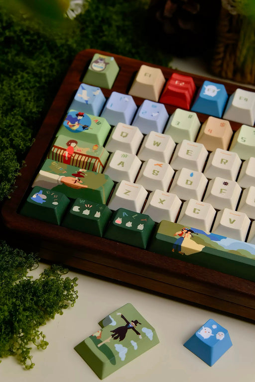 Studio Ghibli Films 144 Keycaps Set – Keyboard Kraft